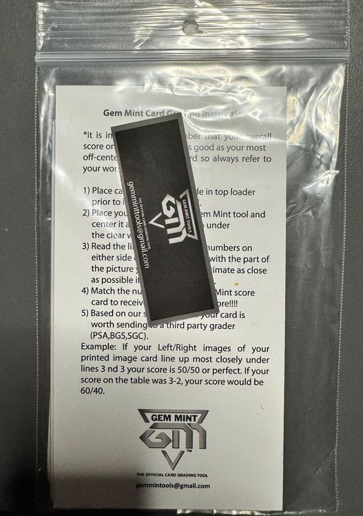 Pokemon Grading Tool - Gem Mint Tools - Card Grading Tool | Kaufen auf ...