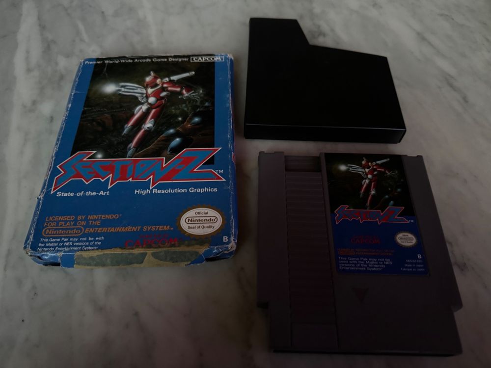 SECTION Z SPIEL FÜR NINTENDO NES IN ORIGINALSCHACHTEL (Gebraucht) in ...
