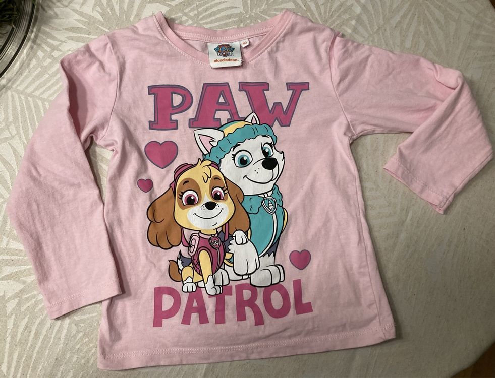 Langarmshirt Paw Patrol Mit Skye Und Everest Gr 110 Kaufen Auf Ricardo