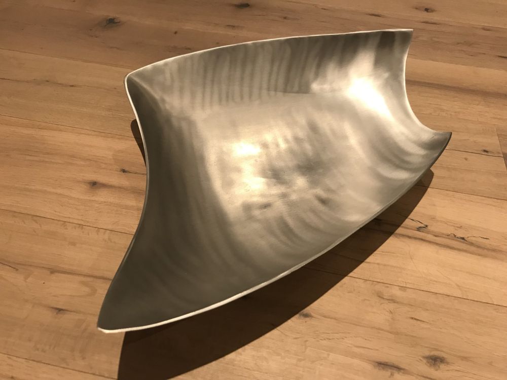 Einmalige grosse Design Aluschale Früchteschale | Kaufen auf Ricardo