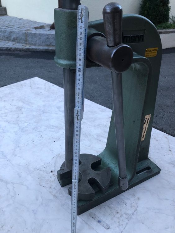 Fehlmann Dornpresse Werkstattpresse Stempelpresse (Gebraucht) in Plons ...
