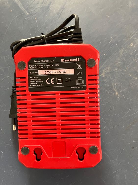 Einhell Akku-Ladegerät 12 Volt neu | Kaufen auf Ricardo