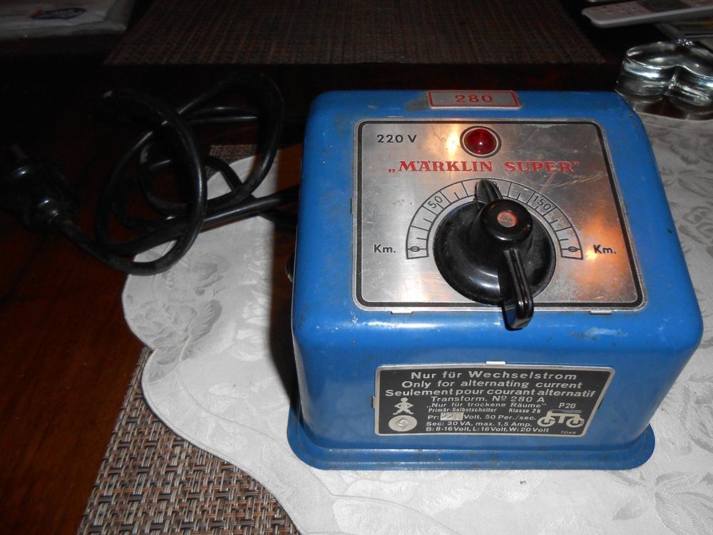 Märklin Transformer 280 | Kaufen auf Ricardo
