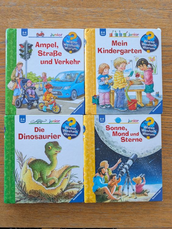 Junior Wieso Weshalb Warum Bücher Set, Top Zustand! (Gebraucht) in ...