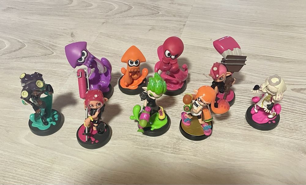 Splatoon Amiibo Figuren Sammlung Nintendo Switch (D'occasion) à ...