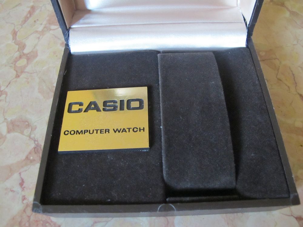 Casio Computer Watch Box Vintage ca 70er Jahre Sehr Selten (Gebraucht ...
