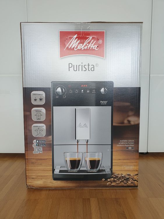Melitta Purista Silber Series 300 Kaffeevollautomat (Neu und ...