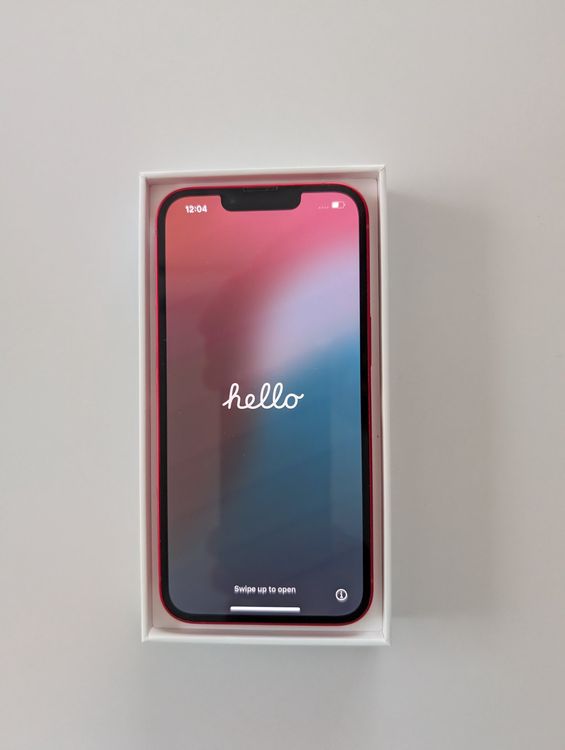 iPhone 13, rot, 128 GB (Gebraucht) in Rheineck für CHF 230 – mit ...