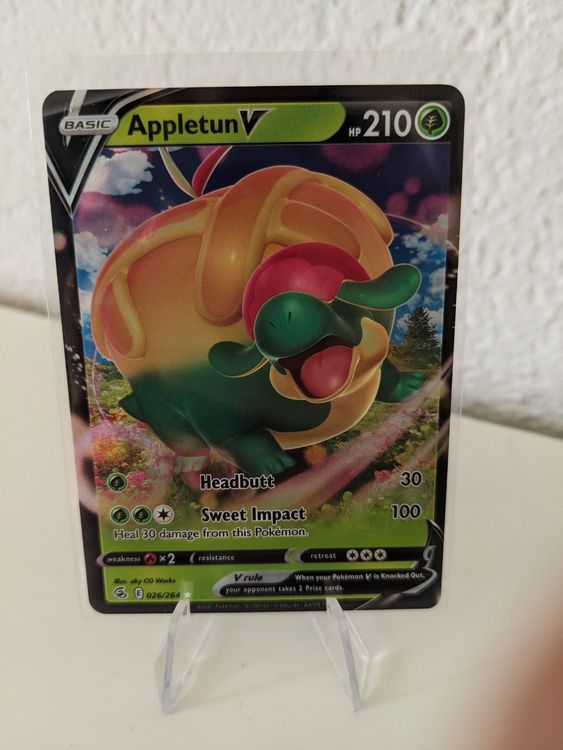 Pokemon Fusion Strike - Appletun V ( EN ) | Kaufen auf Ricardo