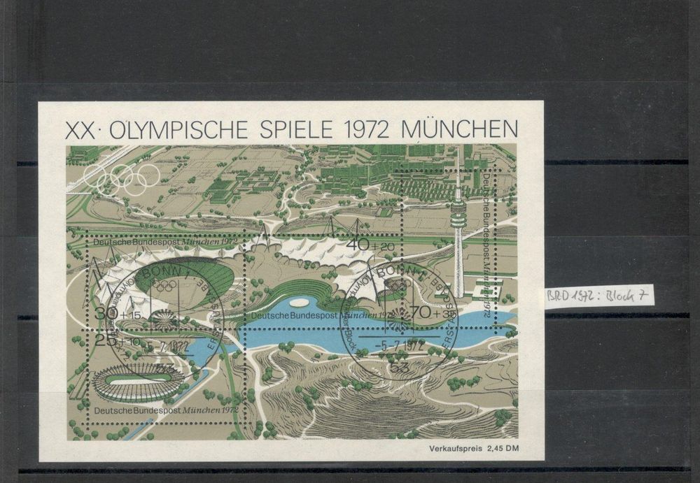 BRD Mi Block 7, 1972 | Kaufen auf Ricardo