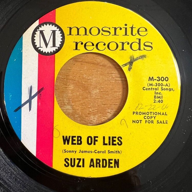 Suzi Arden - Web Of Lies // US-Promo 1965 | Kaufen auf Ricardo