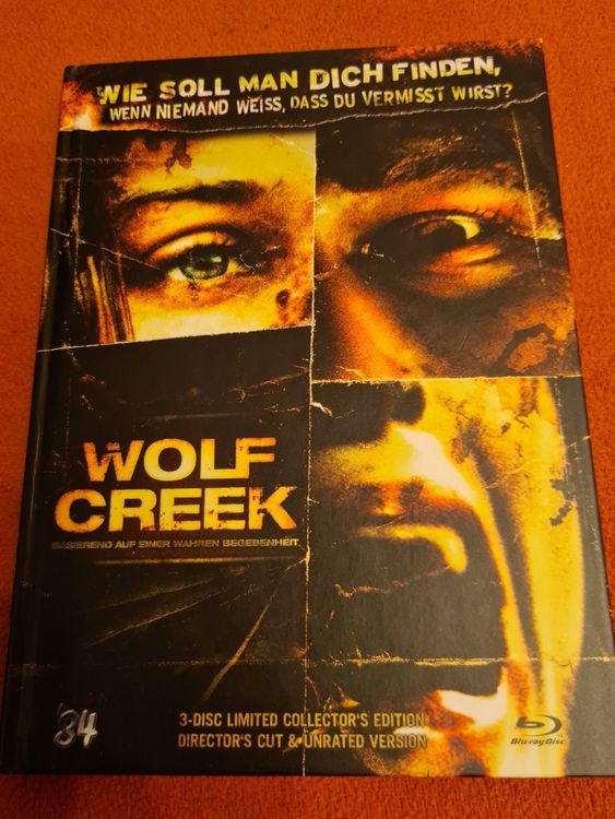 Wolf Creek Mediabook 3 Disc DC und Unrated Version | Kaufen auf Ricardo