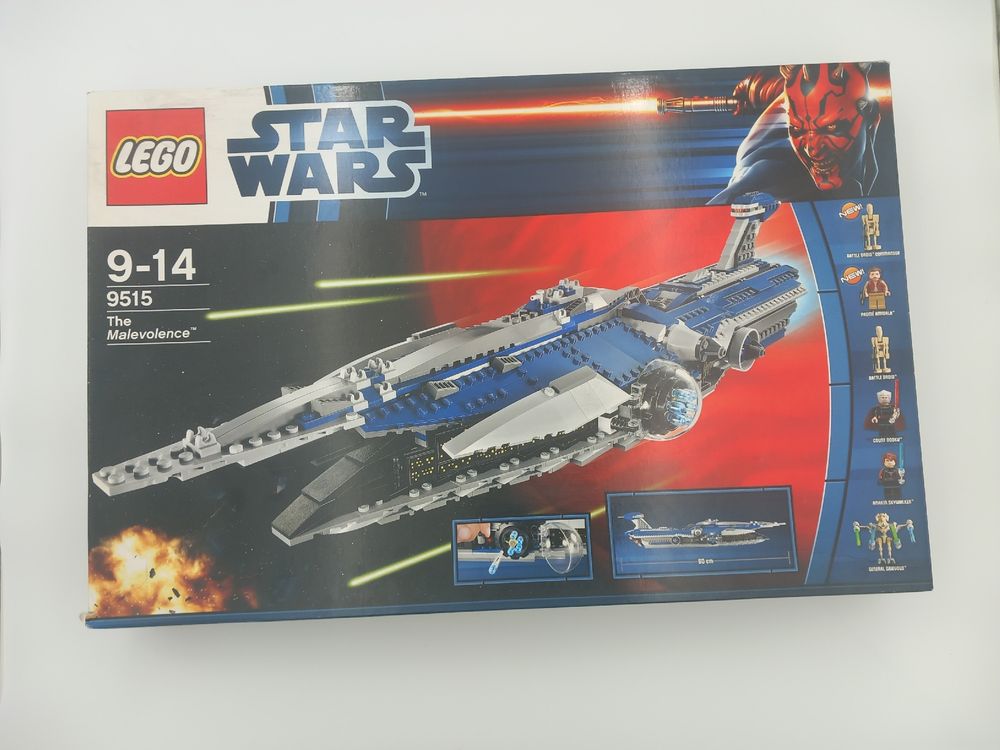 LEGO Star Wars 9515 Malevolence inkl. Minifiguren OBA & OVP | Kaufen ...