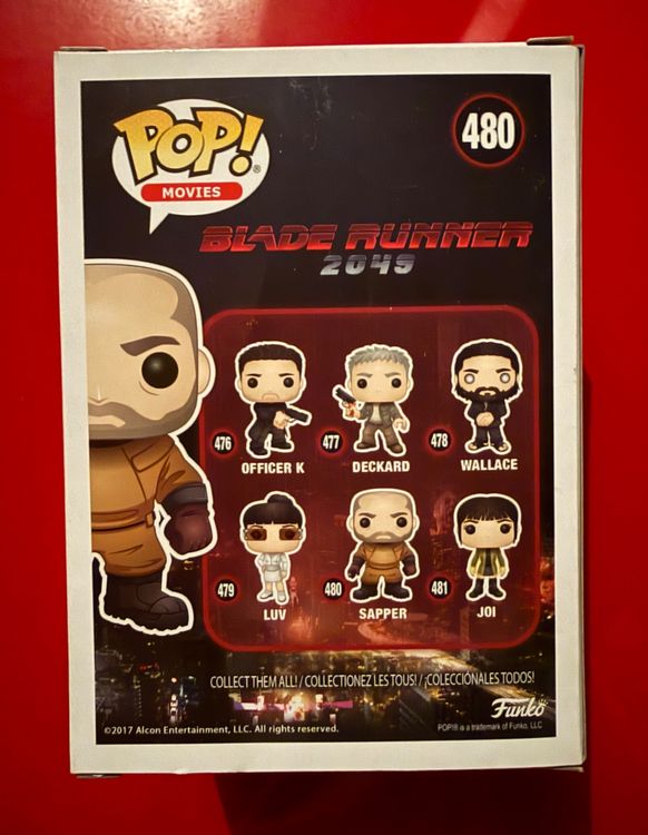 Funko Pop! Blade Runner - Sapper CHASE (Neuf avec emballage d'origine ...