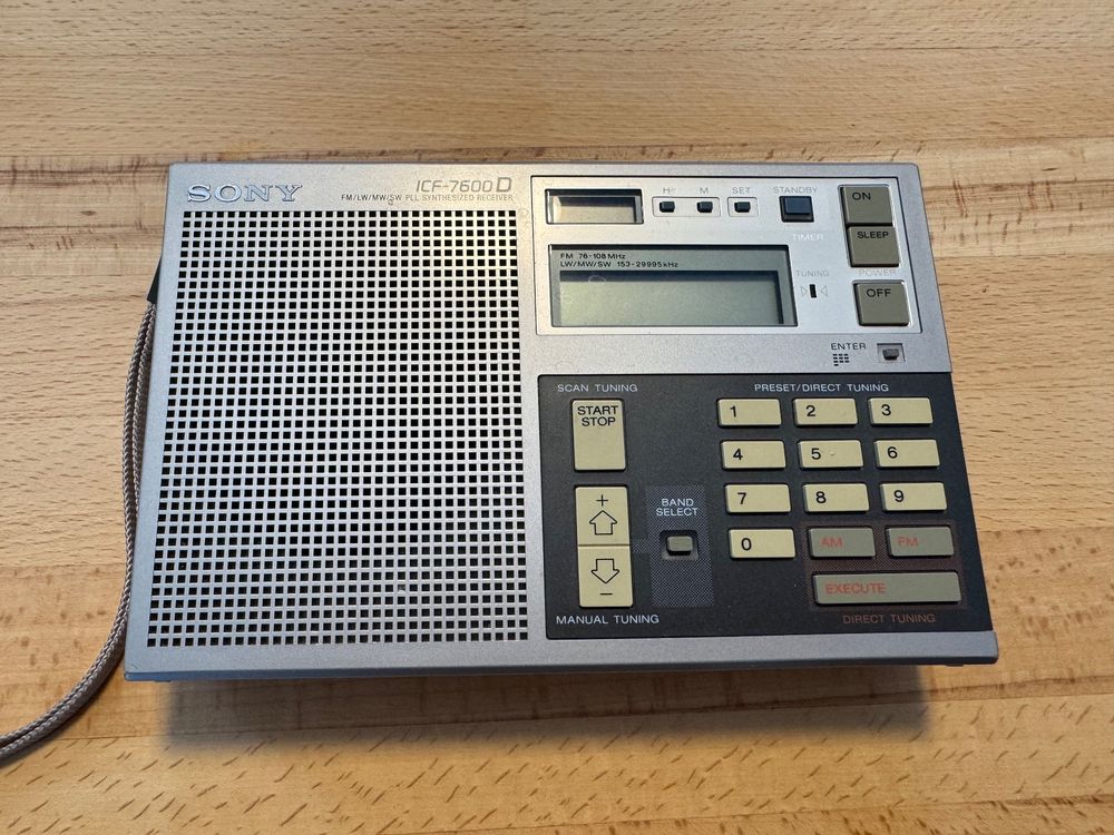 Sony ICF-7600D Weltempfänger (Gebraucht) in Gams für CHF 21 – mit Lieferung auf Ricardo kaufen