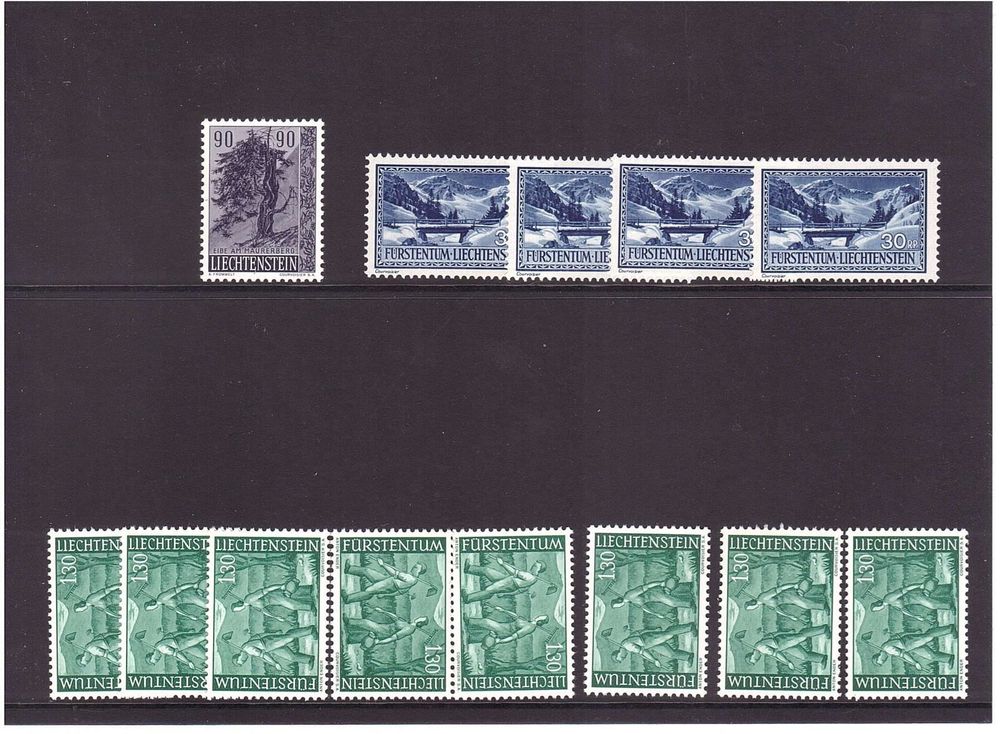 Kleine Sammlung Liechtenstein (Neu (gemäss Beschreibung)) in Oberwil (Dägerlen) für CHF 2 – mit ...