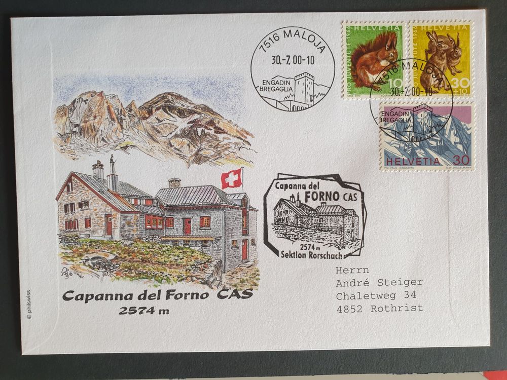 Alpenpost, Cappanna del Forno CAS (Neu (gemäss Beschreibung)) in ...