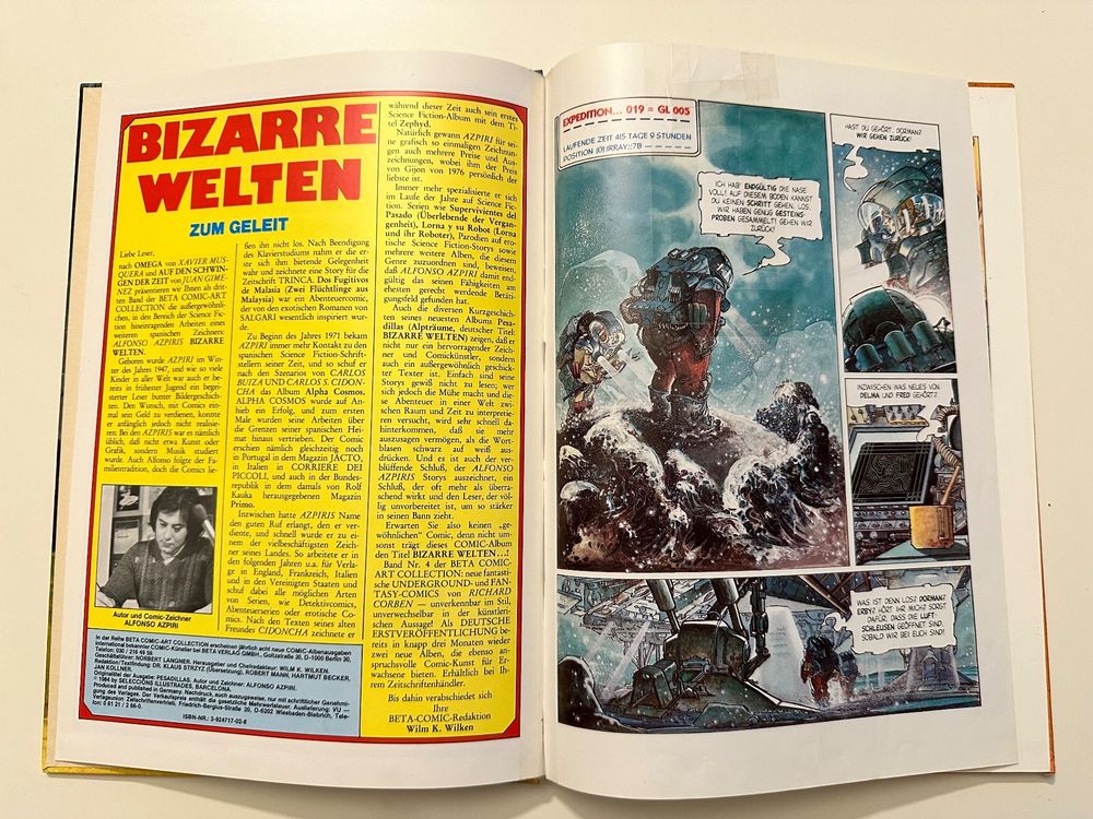 BETA COMIC-ART COLLECTION NR.3 - BIZARRE WELTEN - HARDCOVER | Kaufen ...
