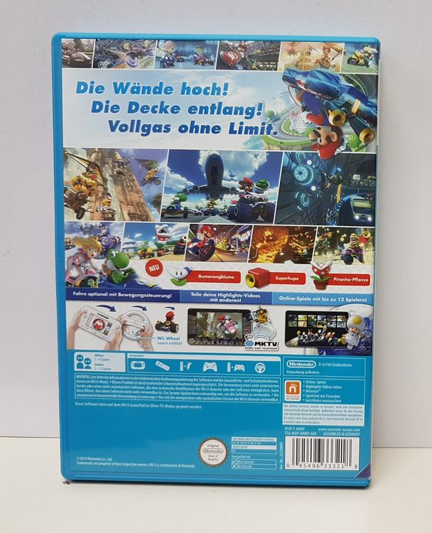 Mario Kart 8 Vollgas ohne Limits Wii U (Gebraucht) in Schüpfheim für ...