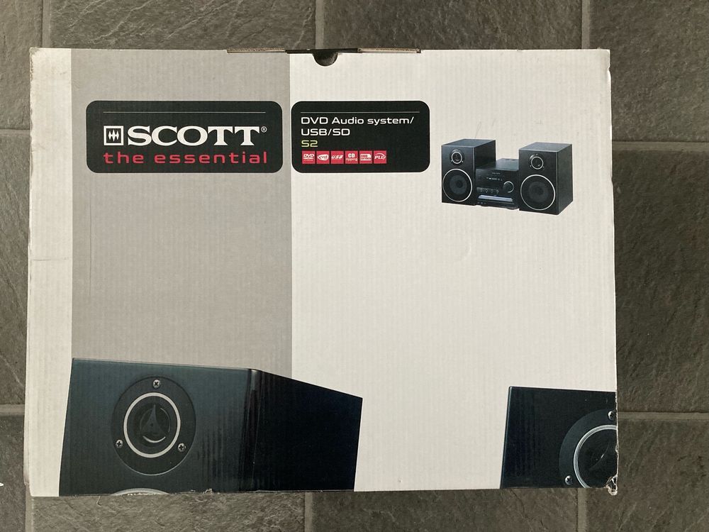 Audio Scott, CD/DVD-Audiosystem, USB, SD, Scart... NEU+OVP (Neu und ...