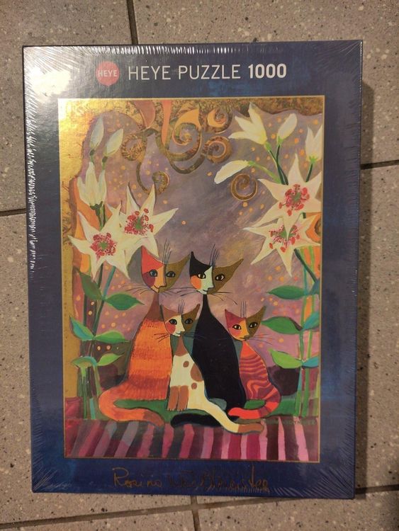 Puzzle 1000 Heye Rosina Wachtmeister Lilies | Kaufen auf Ricardo