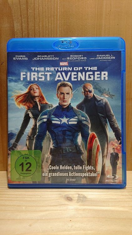 THE RETURN OF THE FIRST AVENGER Blu-Ray (Gebraucht) in Wilderswil für CHF 1.9 – mit Lieferung ...