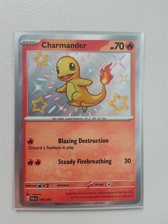 Charmander Shiny - Paldean Fates (Gebraucht) in Altstätten SG für CHF ...