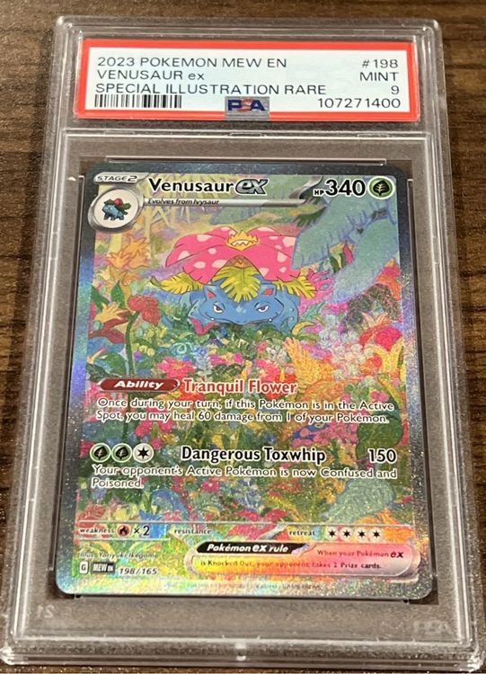 Venusaur ex - Seltene Special Illustration - Mint 9! (Neu (gemäss ...