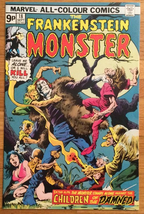 The Frankenstein Monster - Nr. 18 - Marvel (Gebraucht) in Volketswil ...