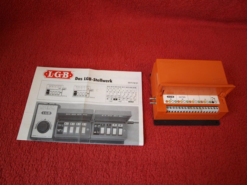 Stell und Schaltpult 5075 Lehmann LGB (Gebraucht) in Aarau für CHF 37 ...