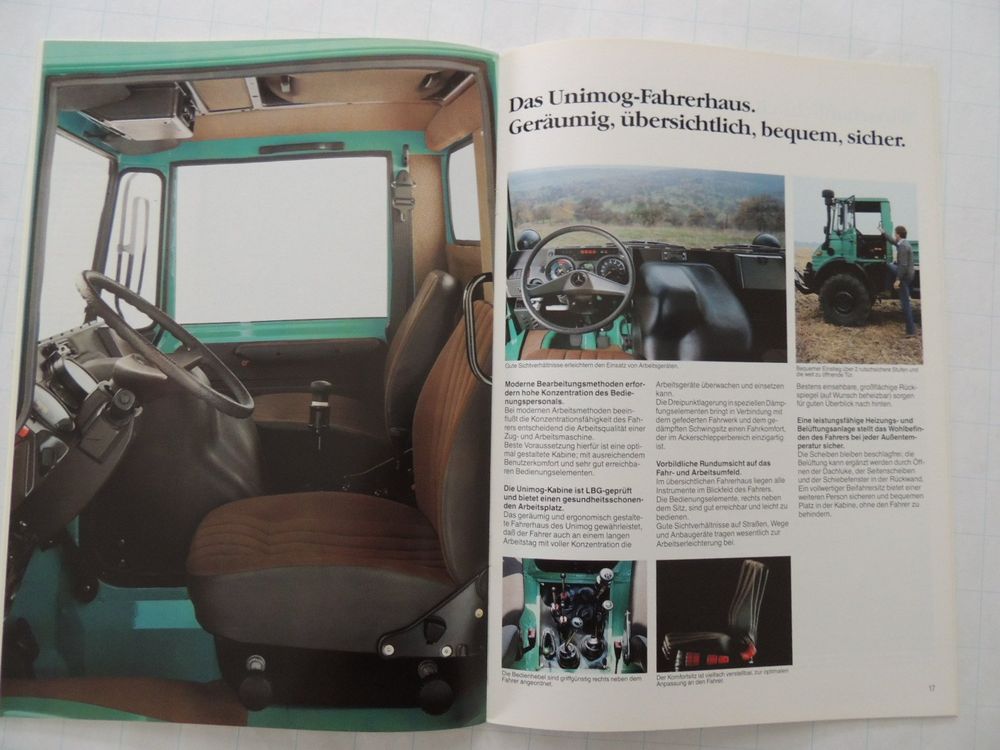 Mercedes Unimog U600-900 Prospekt 1989 ,Landwirtschaft , H12 | Kaufen ...
