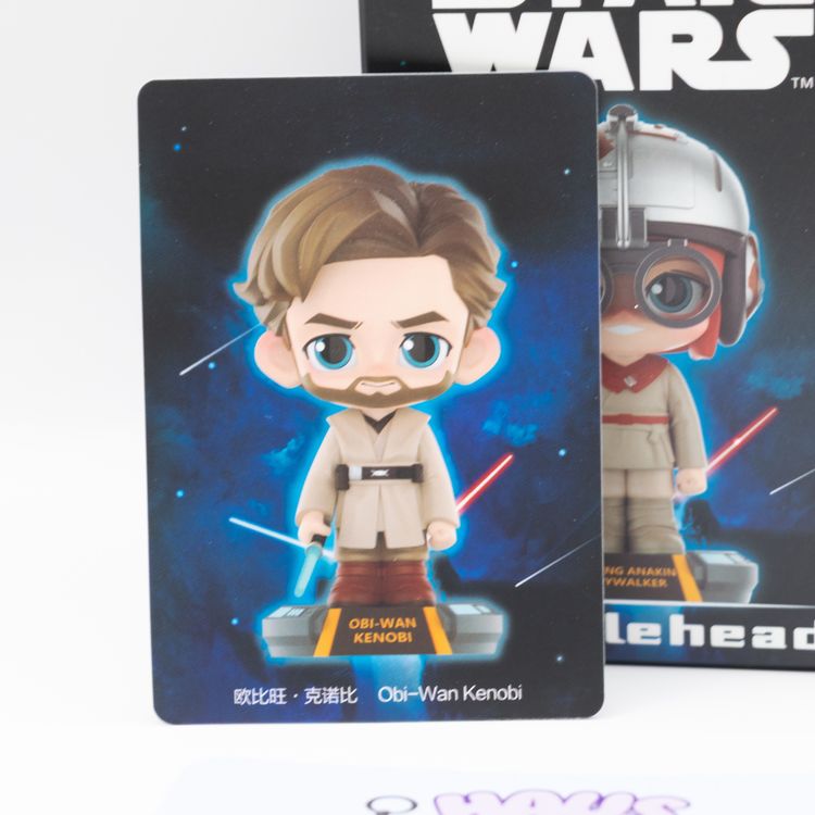 POP MART Star Wars Bobblehead Series Figures OBI-WAN KENOBI (Neu und ...