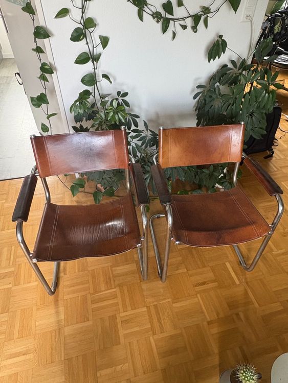 Freischwinger-Stühle mit Armlehnen (Gebraucht) in Zürich für CHF 80 – nur Abholung auf Ricardo ...