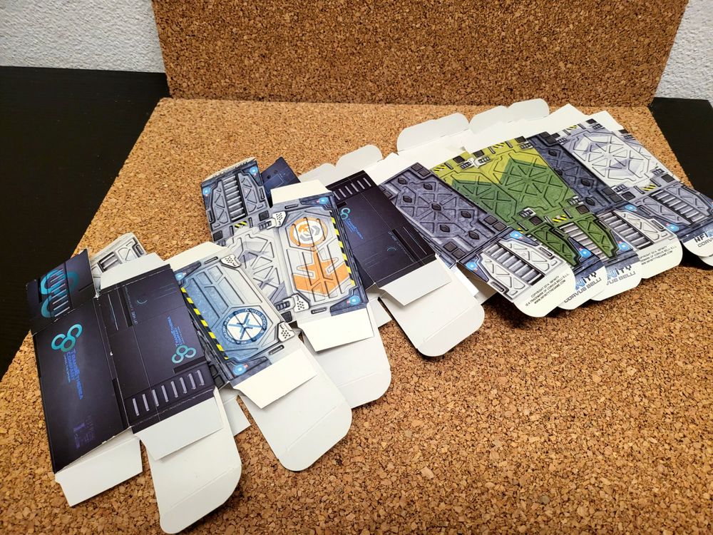 Tabletop Cardboard Container Terrain Infinity Stargrave 40k | Kaufen ...