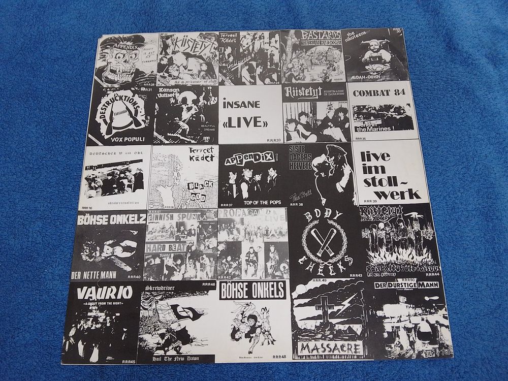 BÖHSE ONKELZ - bmbl 12" +INSERT first press ROR RRR (Gebraucht) in für ...