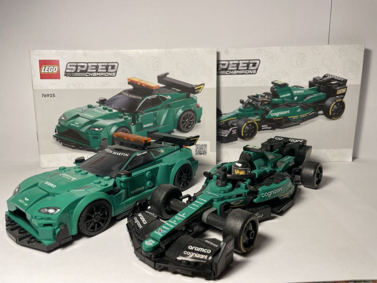 Lego Speed Champions Aston Martin F1 Auto und Safety Car (Gebraucht) in ...