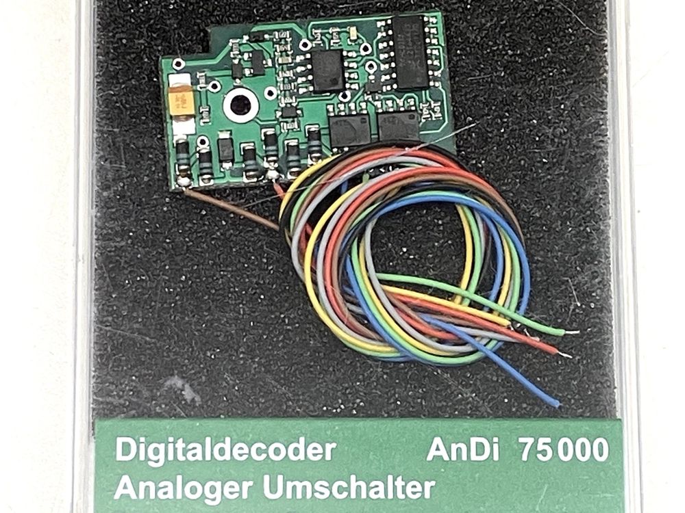 Uhlenbrock AnDi 75000: Digitaldecoder für Wechselstromloks (Neu und originalverpackt) in Thun ...