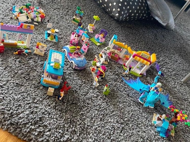 7 Lego Friends Elves Mia Supermarkt Emma Wasserdrachen Party | Kaufen ...