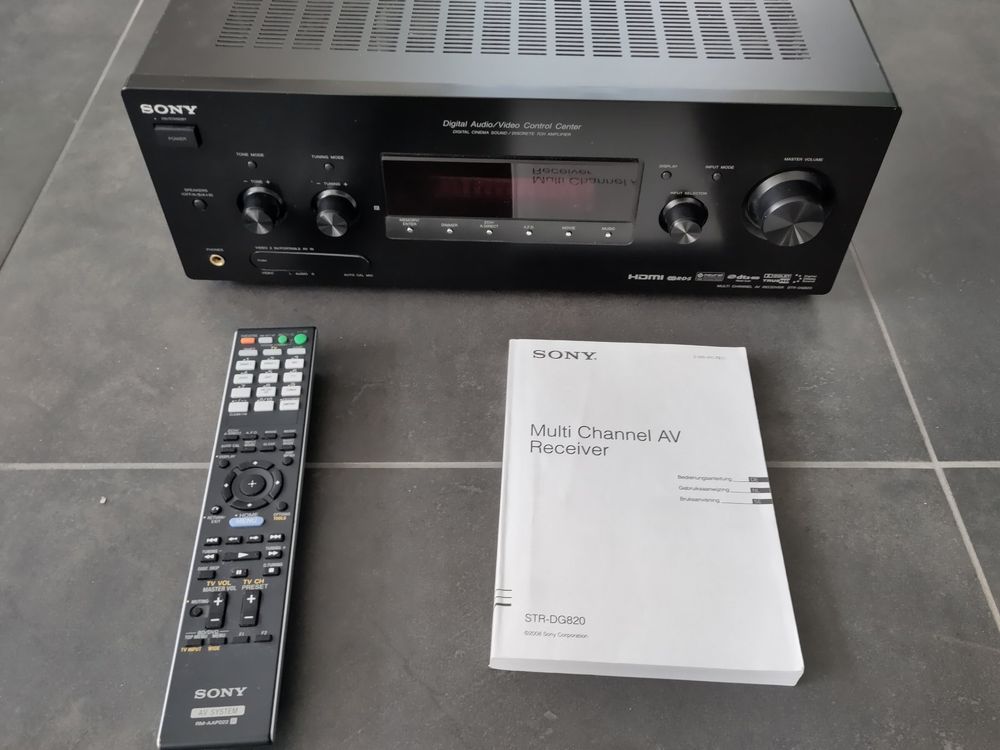 Sony Multi Channel AV Receiver STR-DG820 | Kaufen auf Ricardo