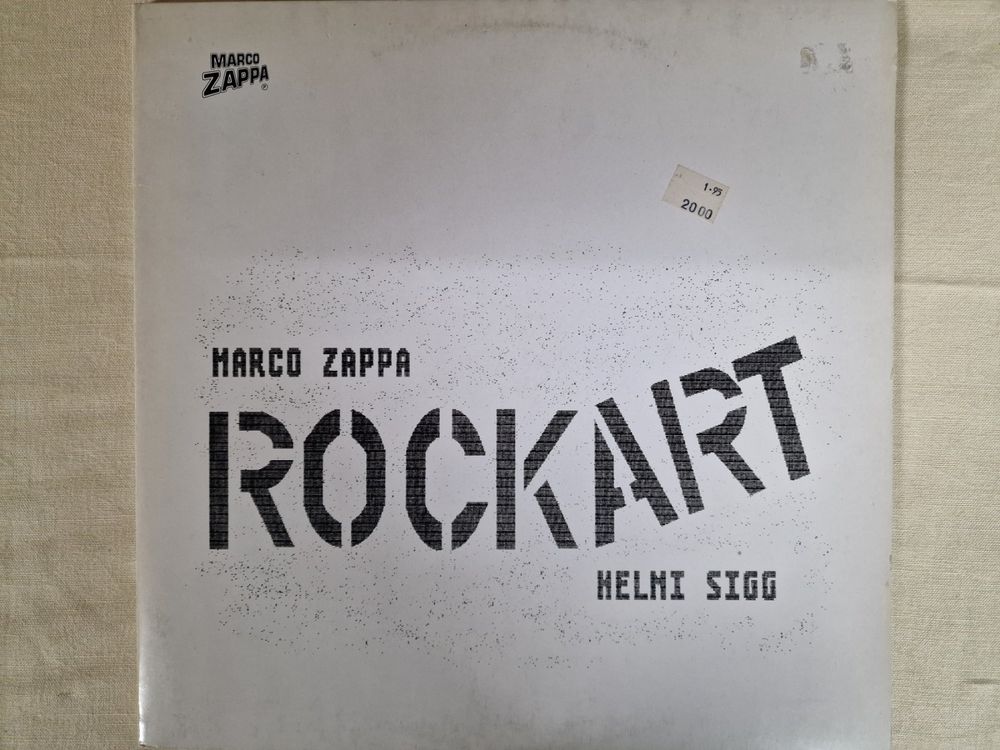 Marco Zappa, Helmi Sigg LP – RockArt (Gebraucht) in Root für CHF 7 ...