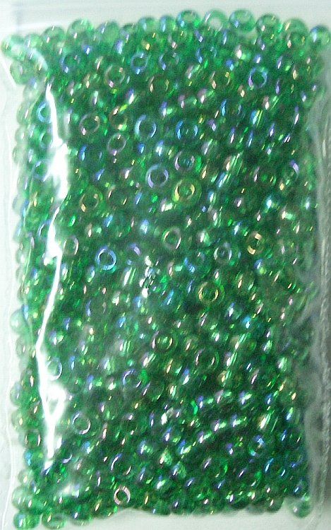 Rocailleperlen Grün irisierend 3 mm (Neu und originalverpackt) in Gunzwil für CHF 2 – mit ...