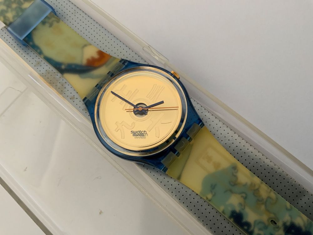 Swatch Gent THE LAKE ★ ungetragen ★ japanisches Design (Neu und ...