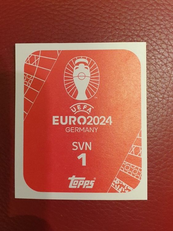 Topps Euro 2024 Sticker Wappen SVN 1 SLOVENIJA GOLD (Neu und originalverpackt) in Winterthur für ...
