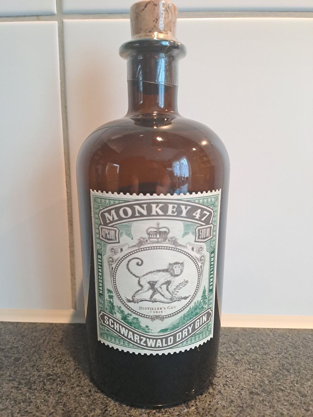 Monkey 47 Gin Distiller's Cut 2015 mit Goldring und Box (Neu und ...