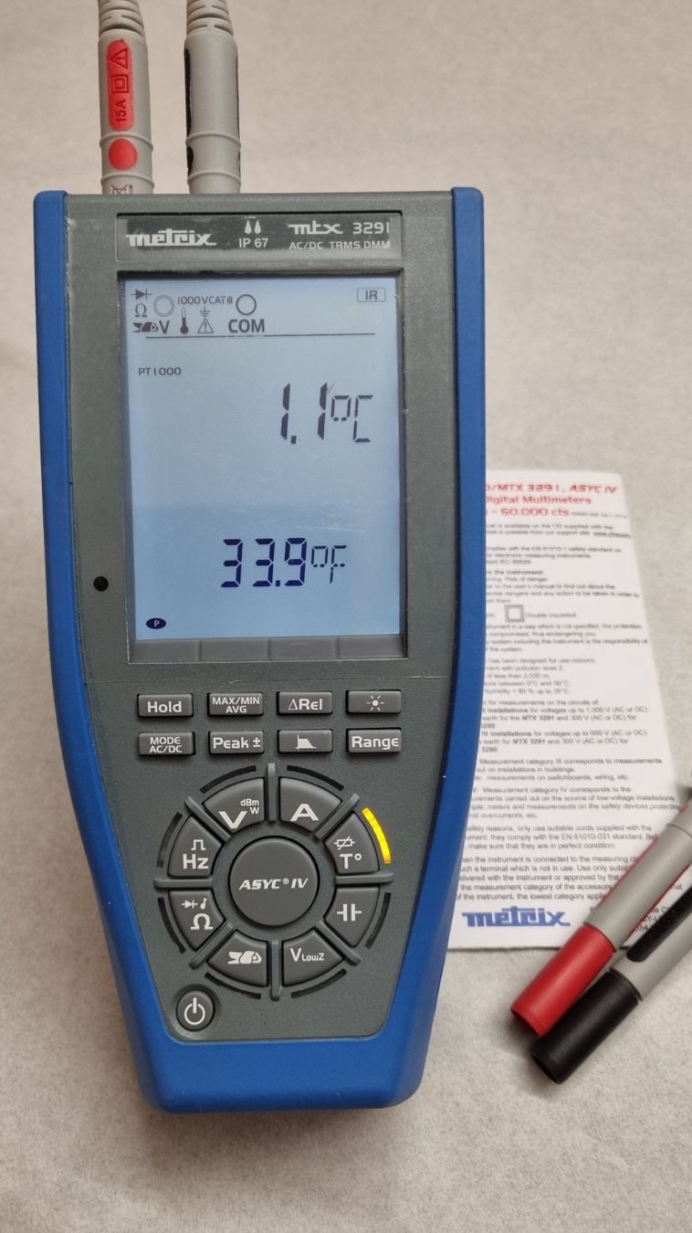 Digitales TRMS-Multimeter DMM MTX-3291 – Metrix (Gebraucht) in Alpnach ...