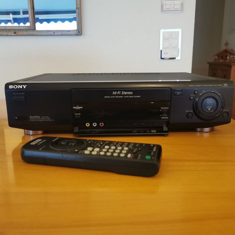 Sony SLV-E820 VHS Video Recorder, inkl. Fernbedienung (Gebraucht) in St ...