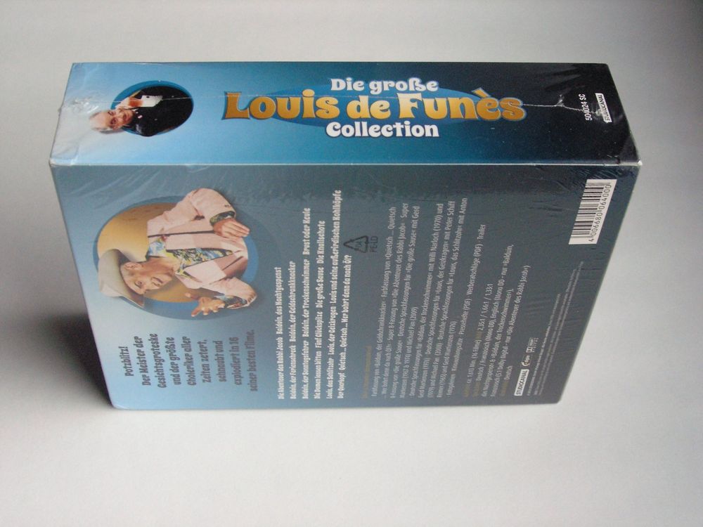 Die grosse Louis de Funès Collection (16 DVDs) NEU & OvP (Neu und originalverpackt) in Zuzwil SG ...