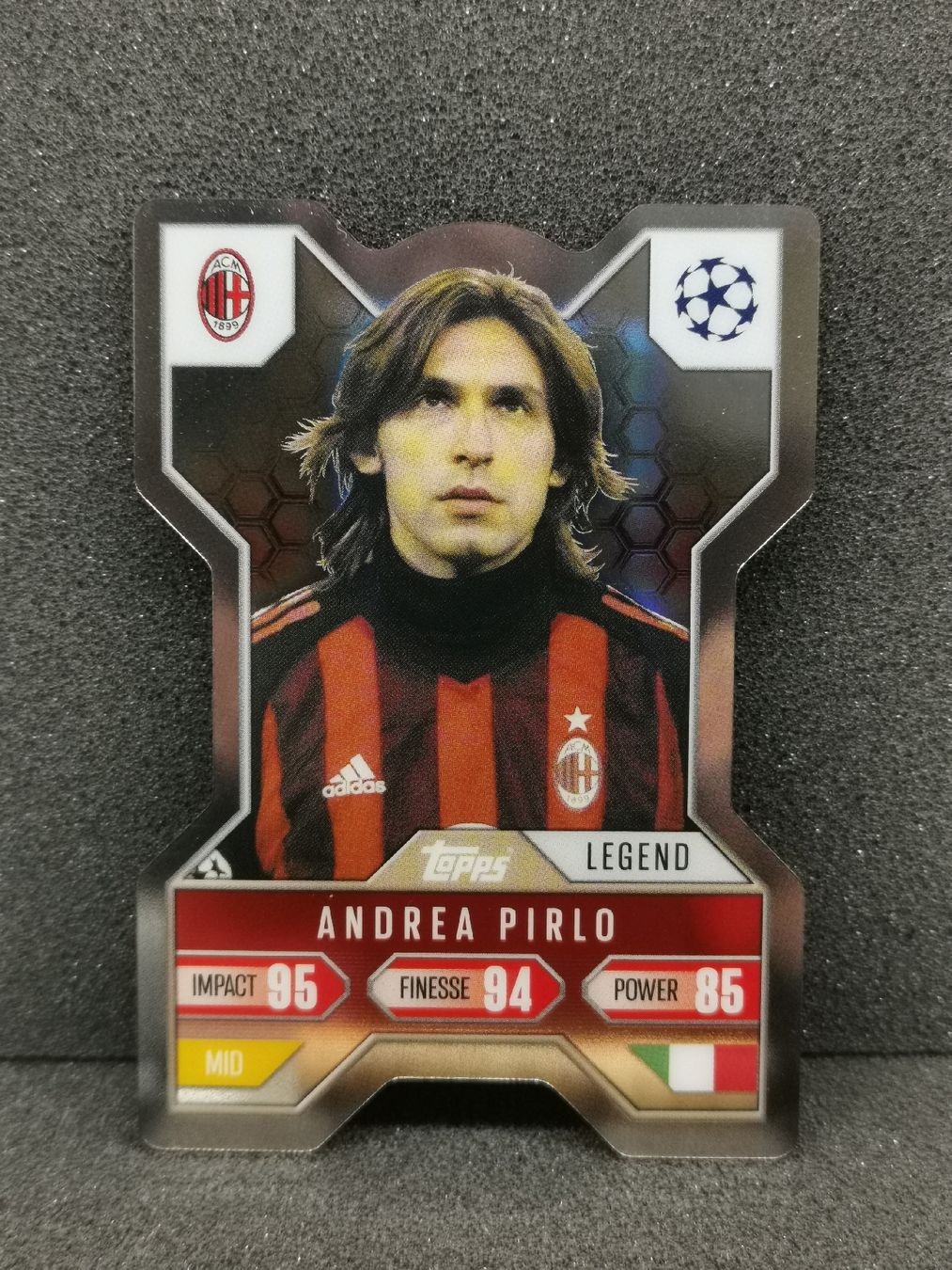 Match attax 2024 /25 Extra Andrea Pirlo Chrome Shield (Gebraucht) in ...
