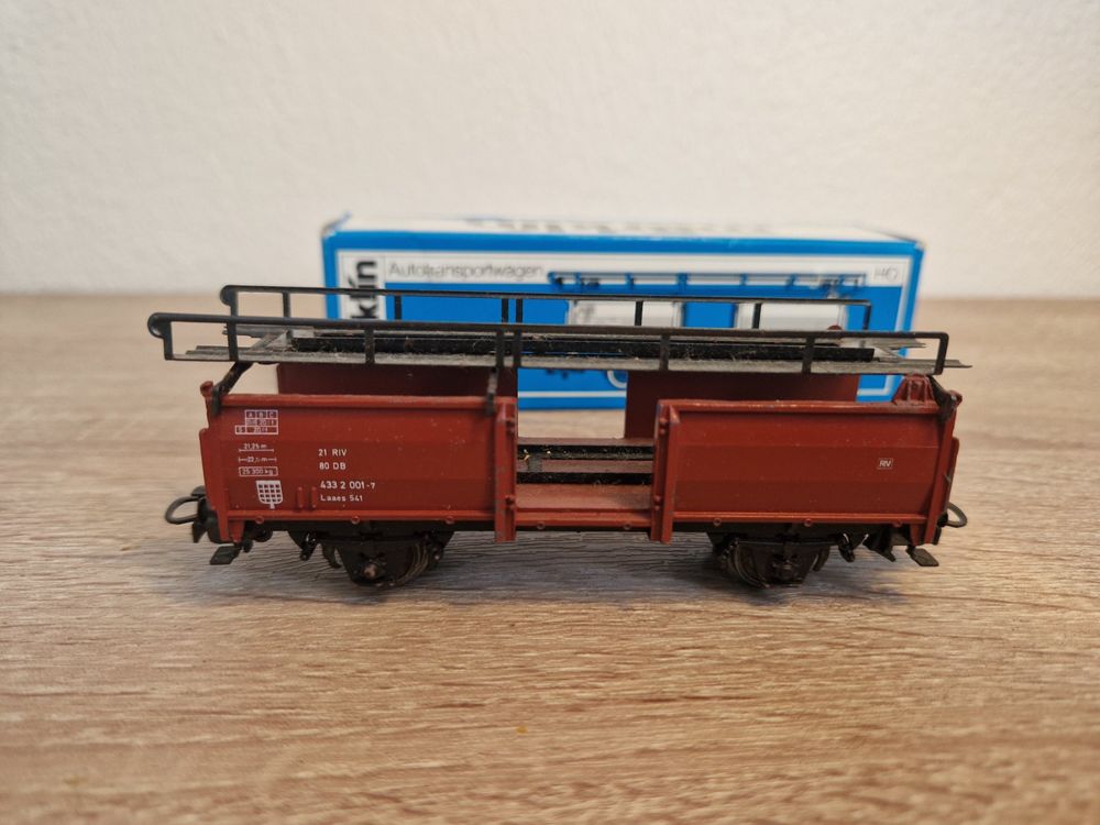 Märklin 4612 Autotransportwagen DB H0 (1) (Gebraucht) in St-Aubin-Sauges für CHF 16 – mit ...