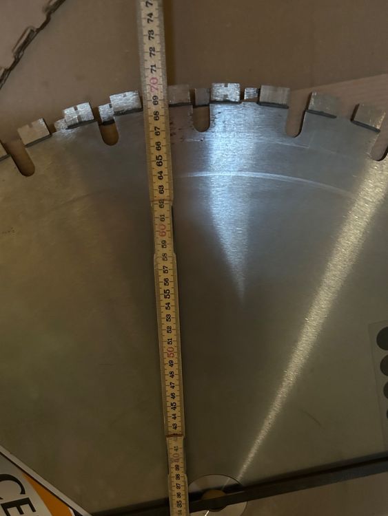 Disque diamant béton cedima 700mm, Betonscheibe (Neu und ...